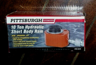 Automotive 10 Ton Hydraulic Short Body Ram *Bend-Straighten-Lift ...