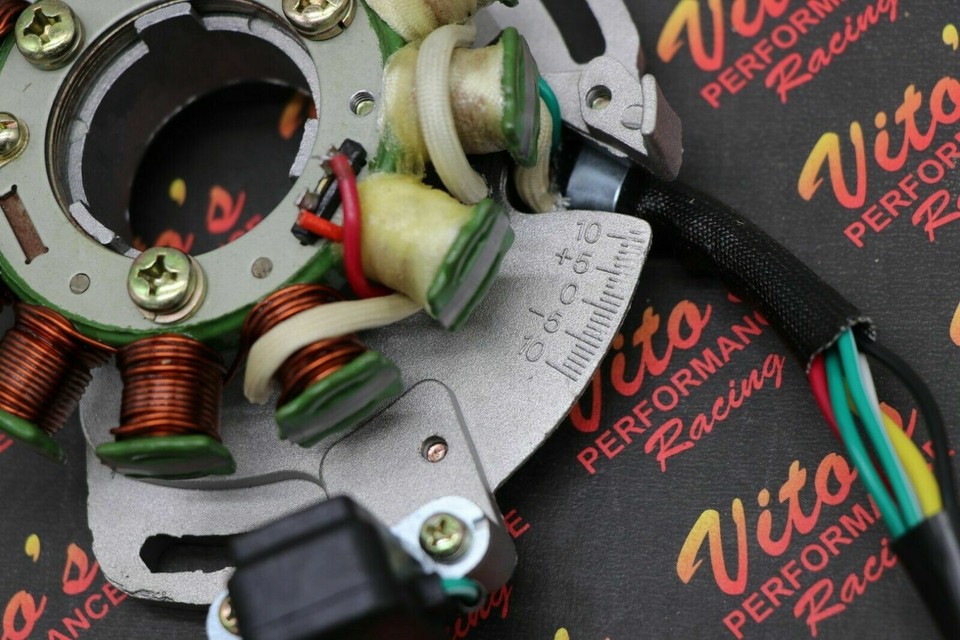 NEW Yamaha Banshee stator +/-10 adjustable timing plate 1987-2006 FITS ...