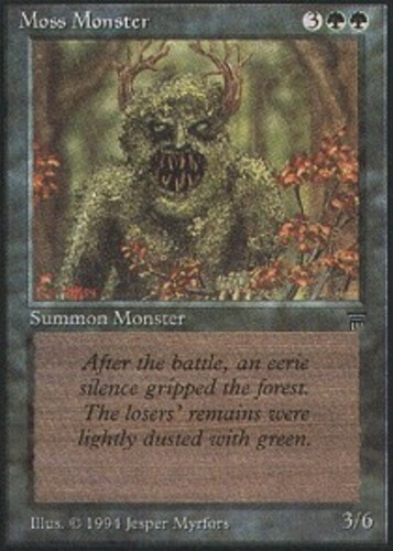 4x Moss Monster Moderate Play, English Legends MTG Magic | eBay