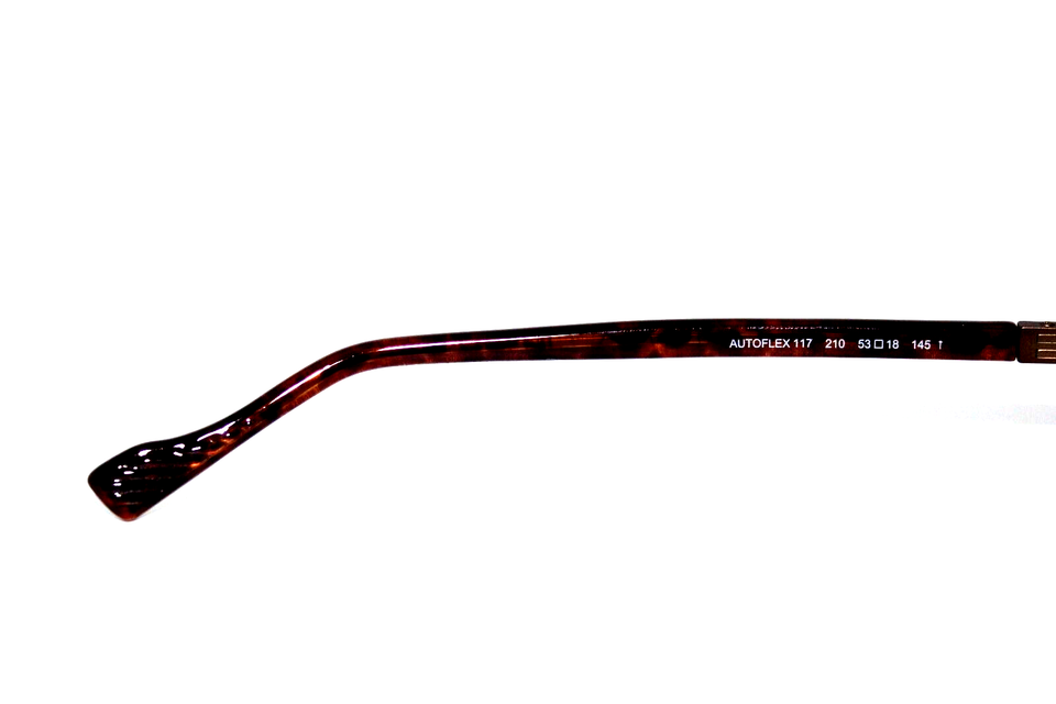 NEW AUTOFLEX 117 210 BROWN AUTHENTIC EYEGLASSES FRAMES 53-18-145MM W ...