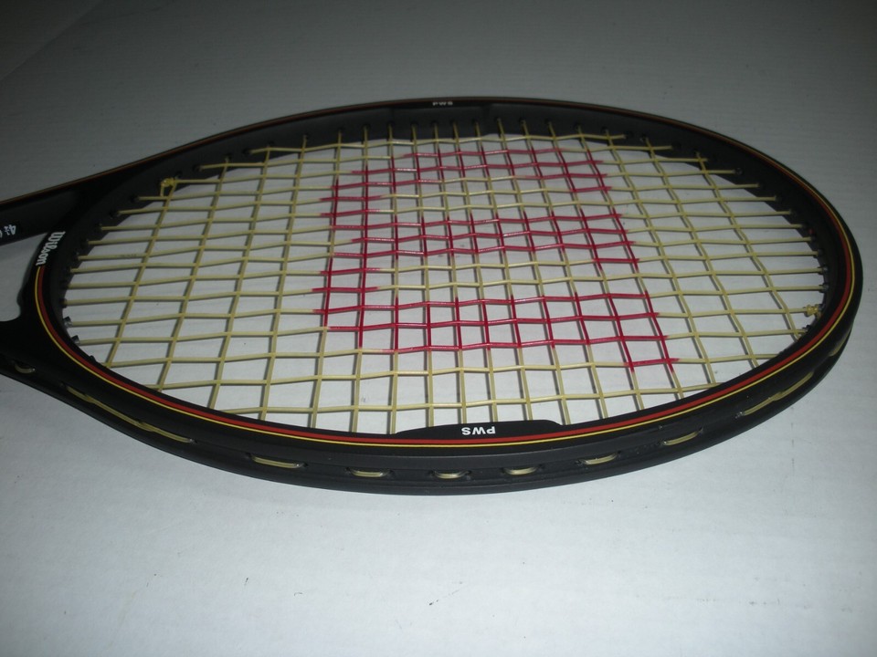 WILSON PRO STAFF 6.0 MIDSIZE 85 TENNIS RACQUET 4 1/4 ST.VINCENT HPQ ...