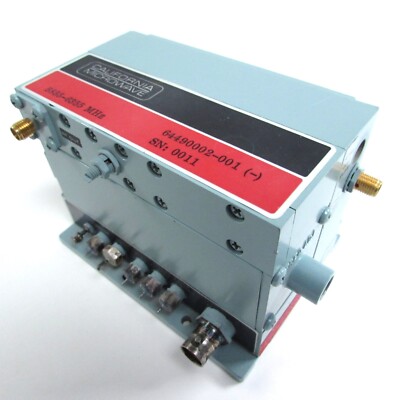 California Microwave 64490002-001 RF Oscillator BNC SMA 5855-6355MHz ...