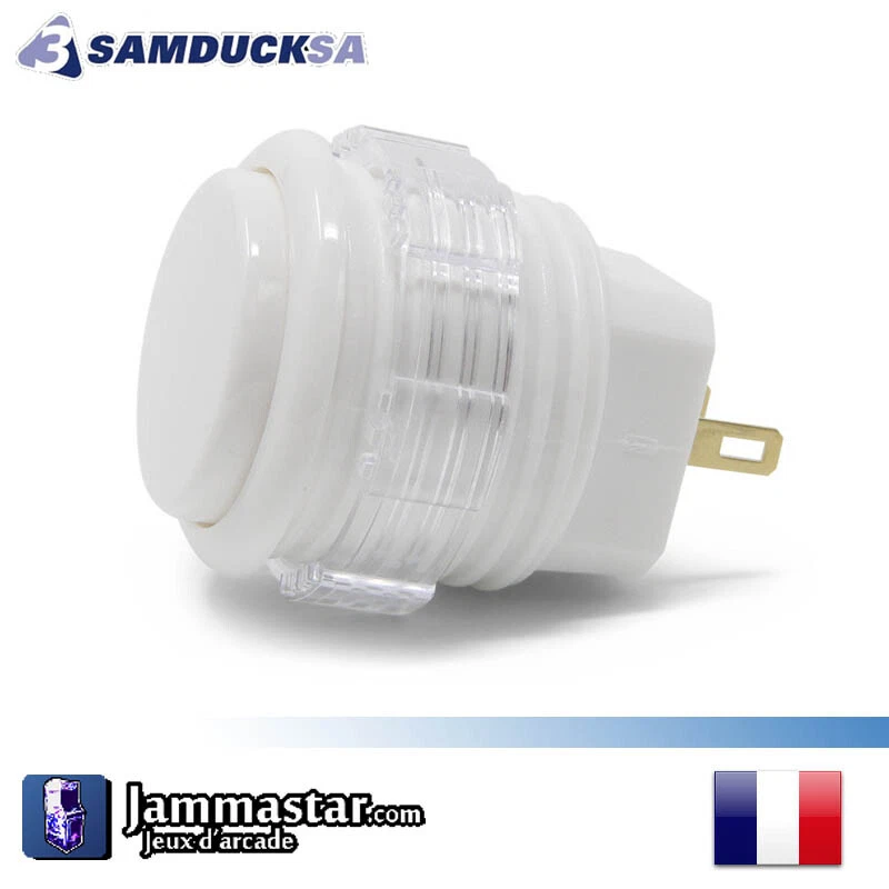 Crown Samducksa SDB-202-24-MX Arcade Push Button Yellow, 58% OFF