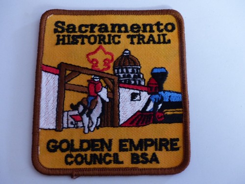 Unused Sacramento Historic Trail Golden Empire Council Calif Boy Scout ...