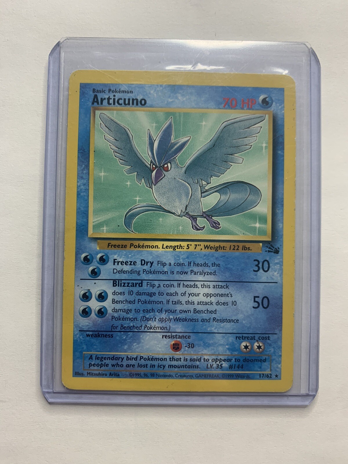 articuno 1995 pokemon card Values - MAVIN