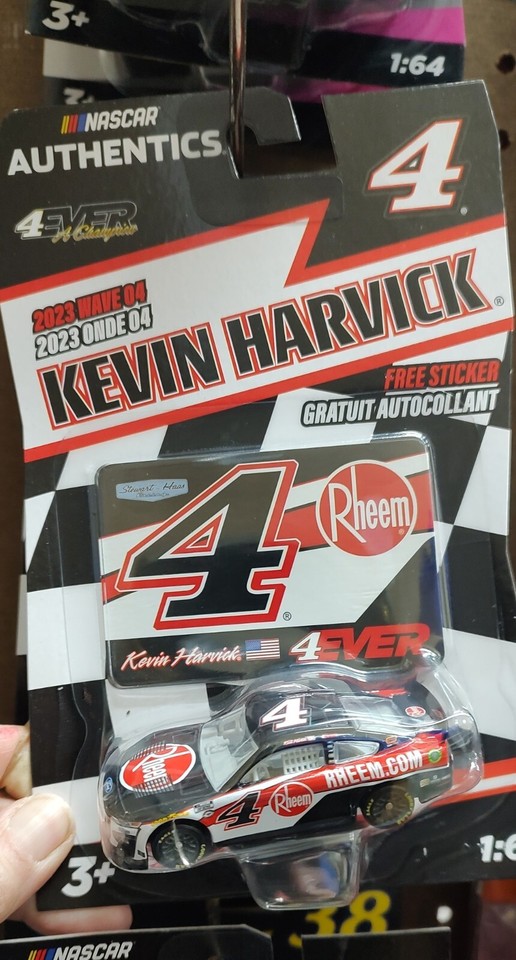 2023 Kevin Harvick #4 Nascar Authentics Rheem 1:64 Wave 4 #4EVER Brand ...
