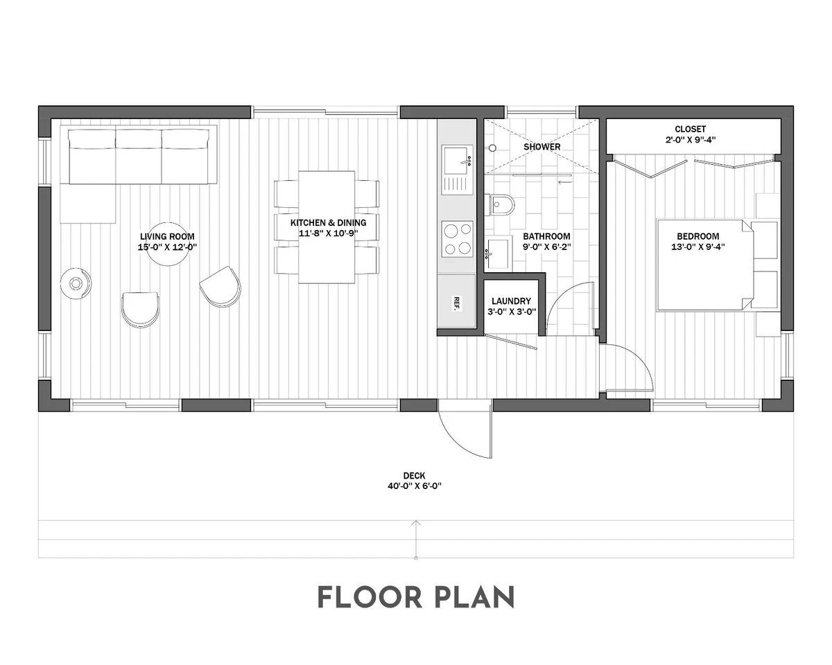 16×40 Cabin Floor Plans | Floor Roma