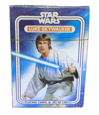 STAR WARS Luke Skywalker PLAYING CARDS Sealed Complete 52 Card Deck New ...