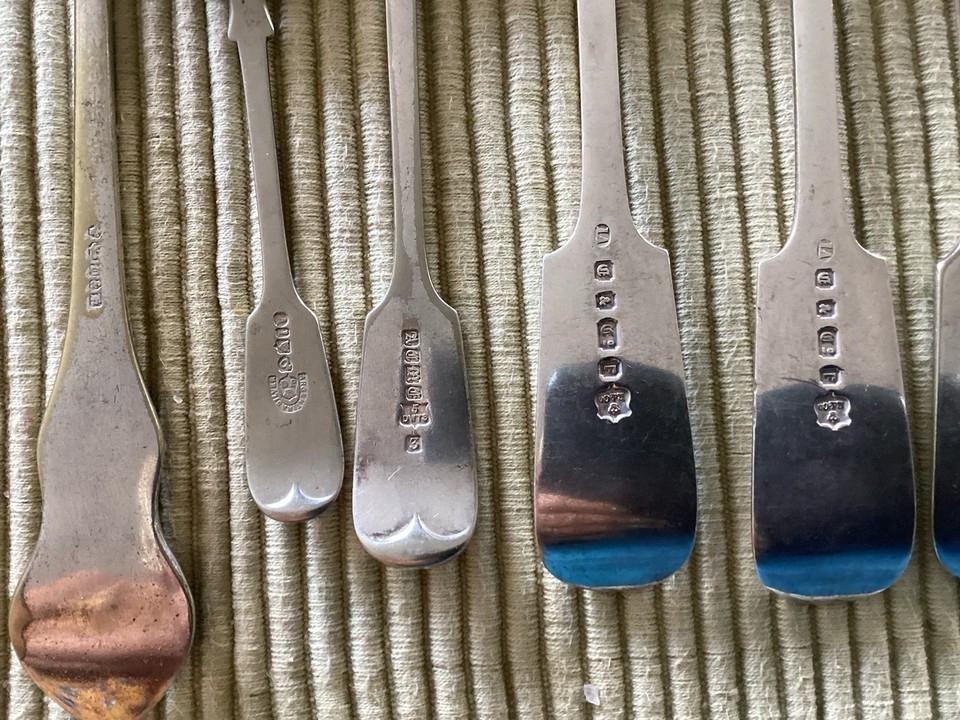 Antique Cutlery Silver Hallmarks As Seen | eBay UK