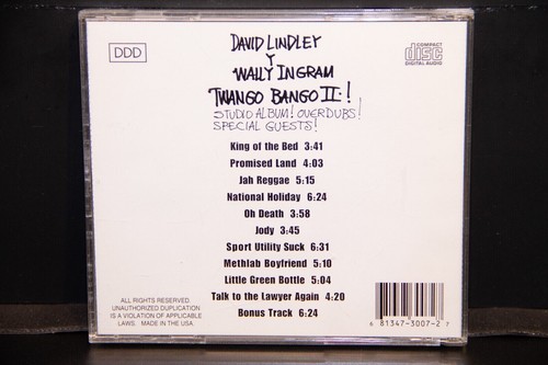 David Lindley & Wally Ingram Twango Bango II 2 CD for sale online | eBay