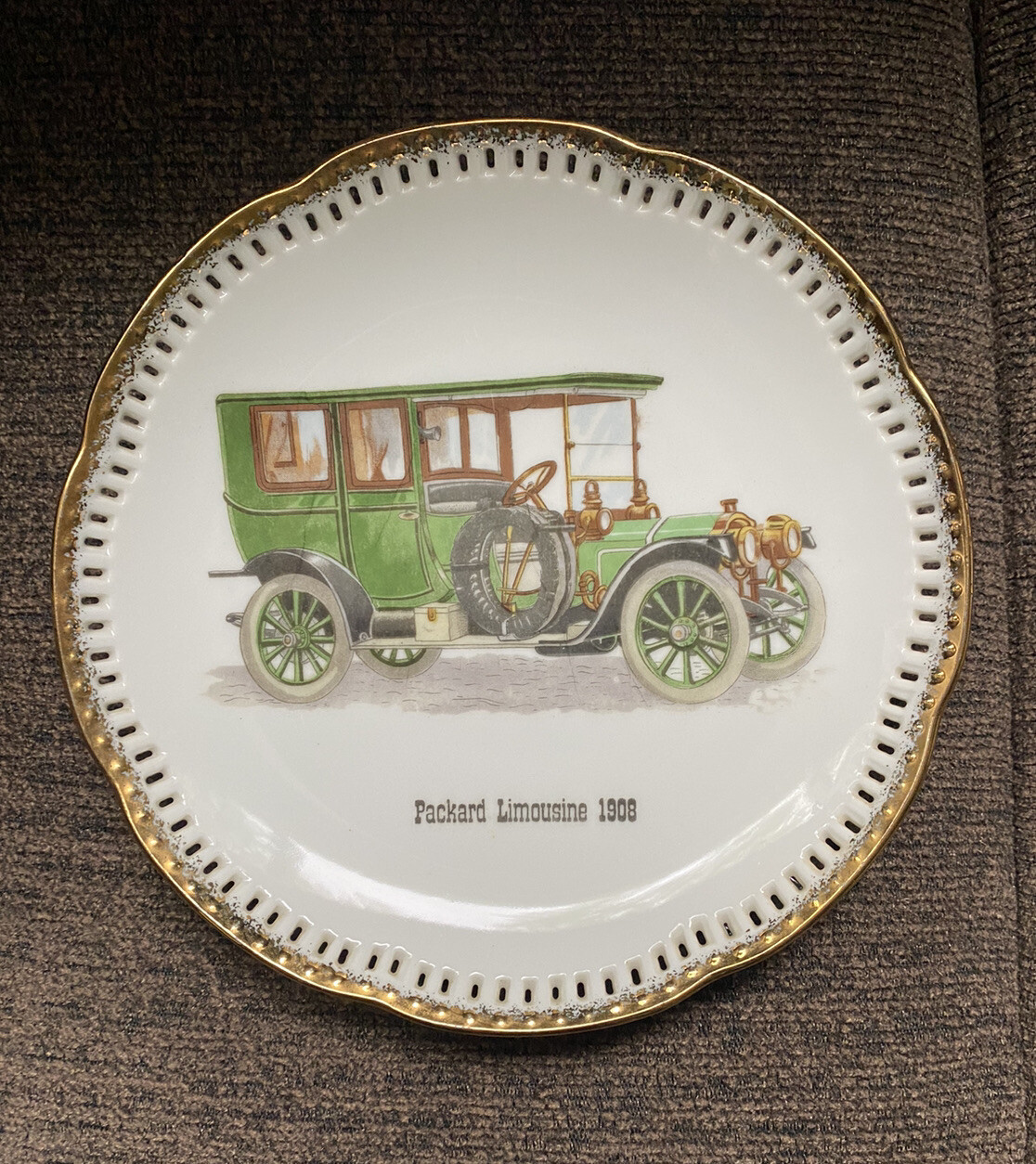Packard Limousine 1908 Antique Car Collectible Plate | eBay