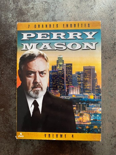 Coffret 4 dvd " Perry Mason" volume 4 / 7 téléfilms de 95 minutes ...