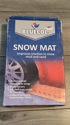 Bluecol Snow Mat - Snow/ Mud & Sand | eBay UK