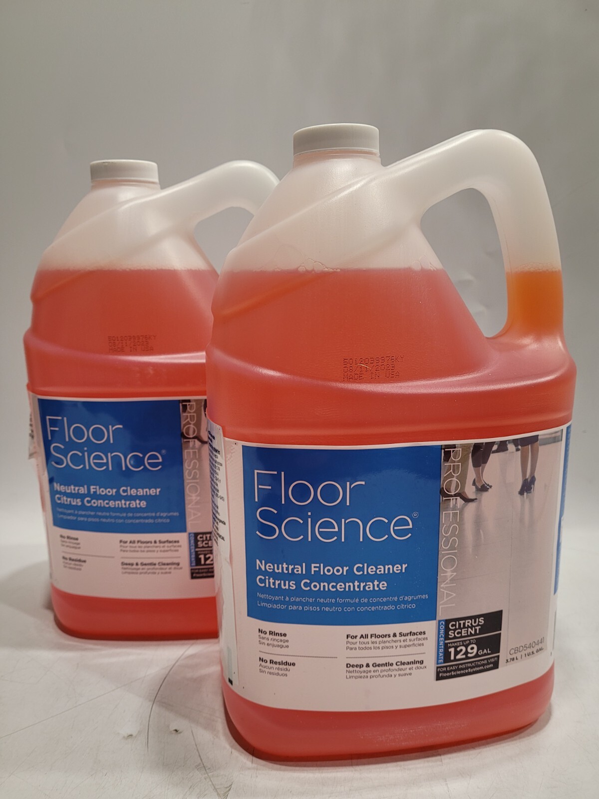 Diversey Cbd540441 Floor Science Neutral Cleaner Concentrate Slight ...