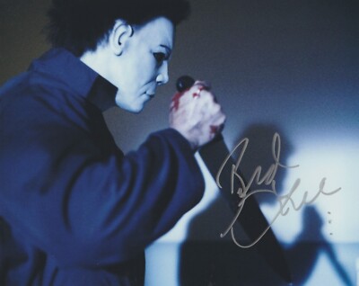 BRAD LOREE HALLOWEEN: RESURRECTION SIGNED 10X8 COLOR PHOTO MICHAEL ...