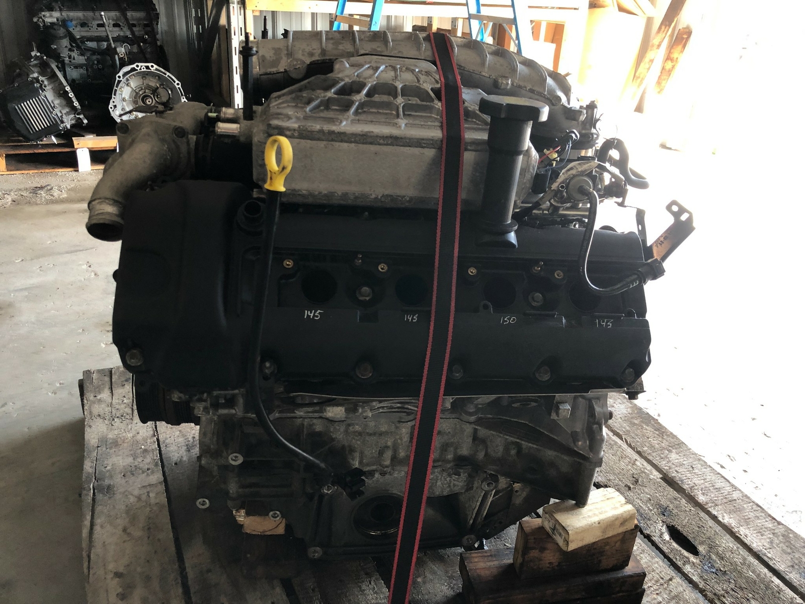 2006 LAND ROVER RANGE ROVER L322 4.2L AJ-8 V8 SUPERCHARGED ENGINE MOTOR ...