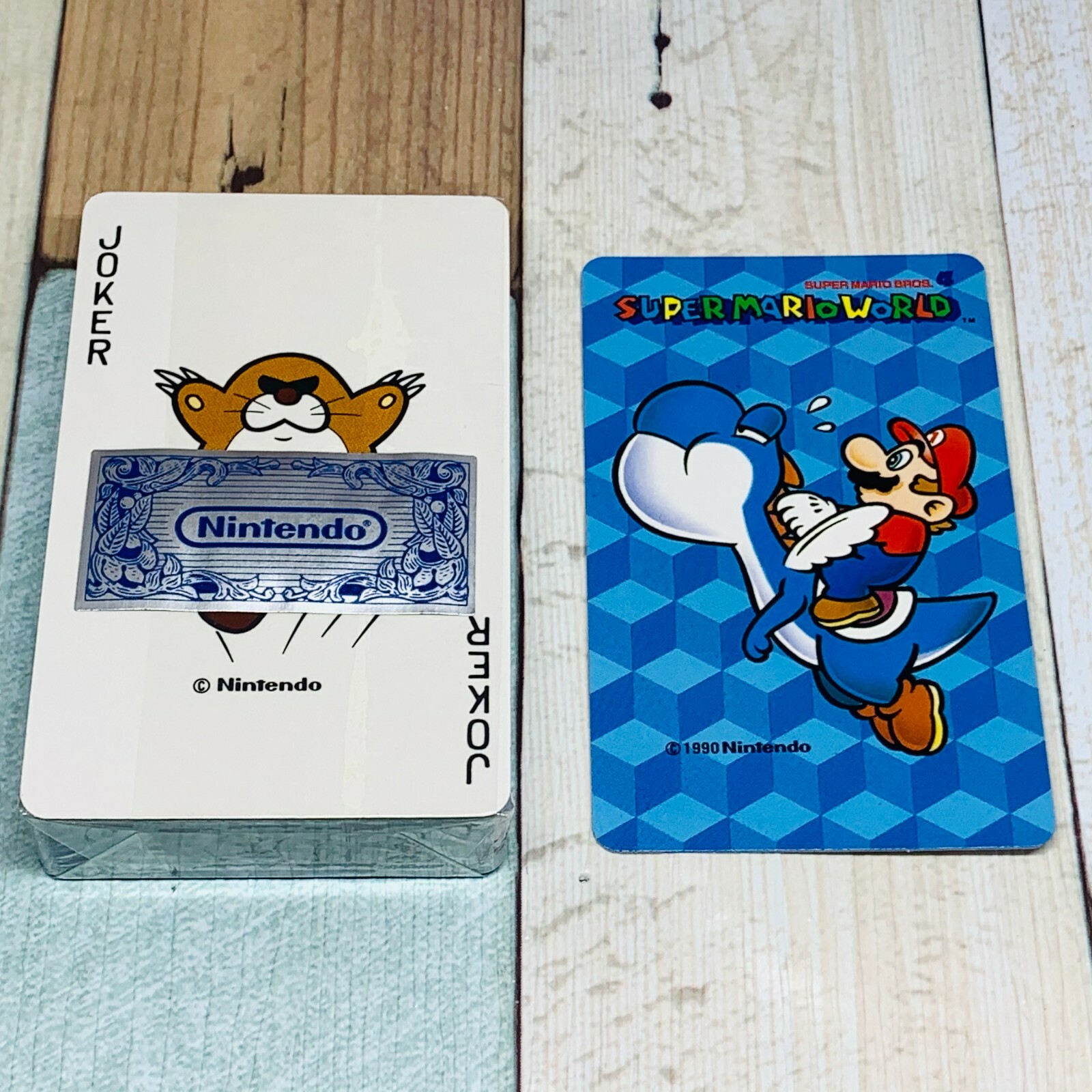 Nintendo 1990 Super Mario Mini size Playing Cards Japan Ⓐ | eBay