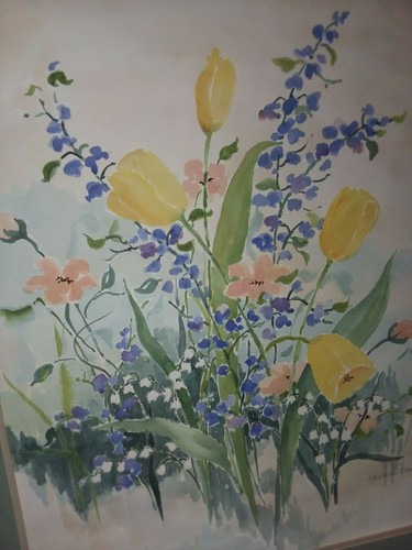 1980s C. Winterle Olson Watercolor Painting | eBay UK