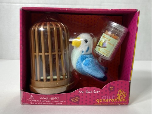 Our Generation OG PET BIRD SET For 18 Inch Doll NEW NRFP | eBay