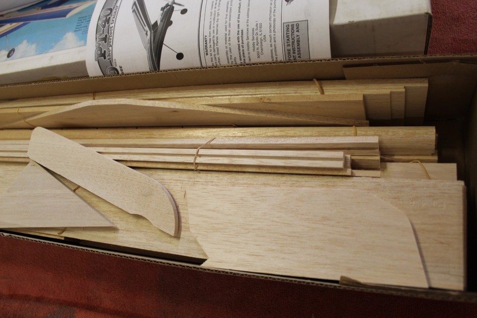 Great Planes, "PT-40" , Vintage Balsa R/C plane Kit, 60" | eBay