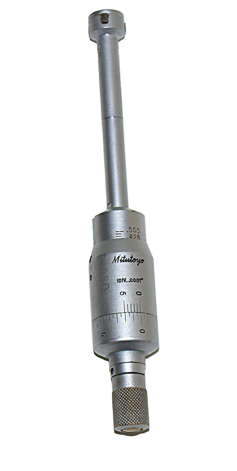 MITUTOYO 3 POINT BORE GAGE MICROMETER .425-.500" | eBay