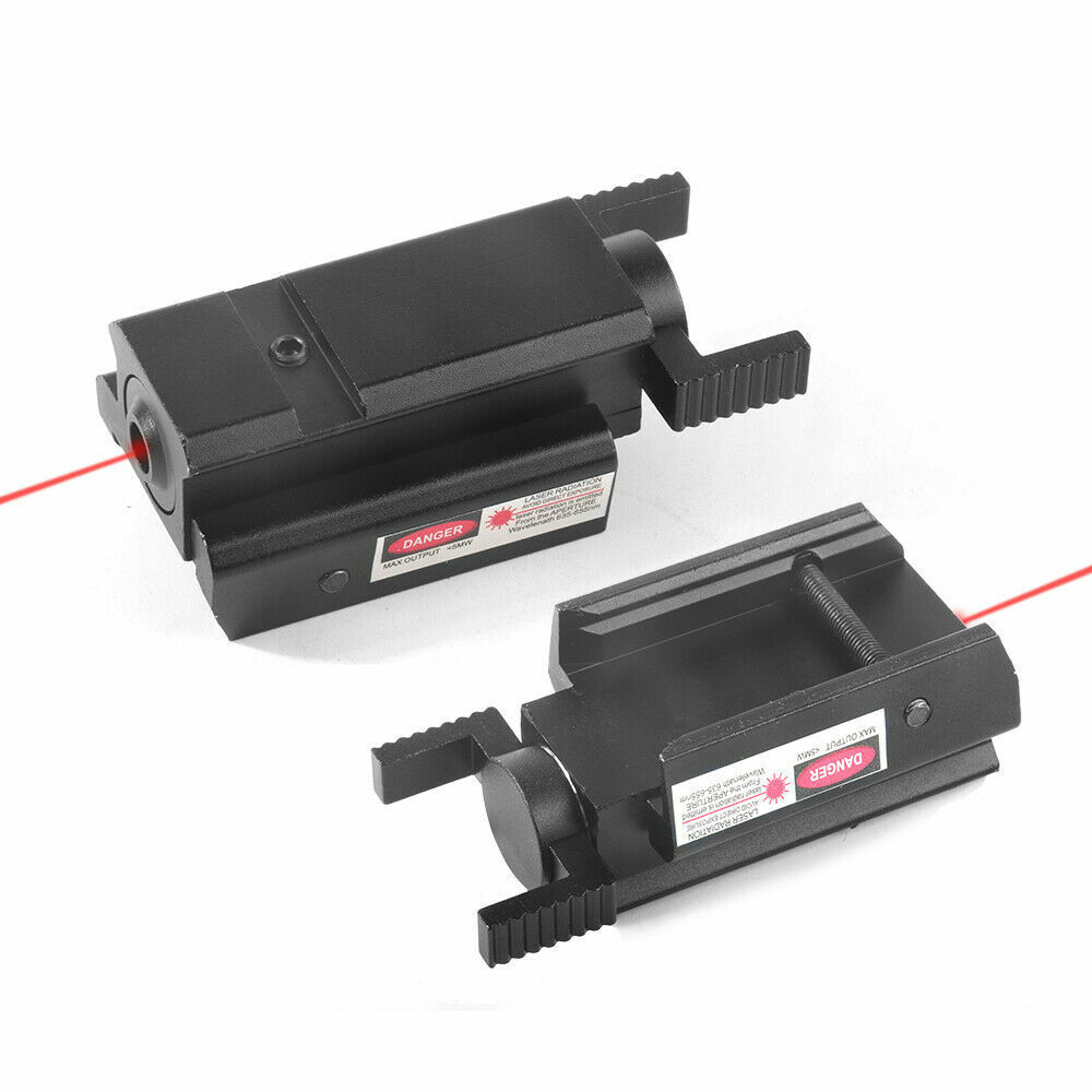 Tactical Pistol LED Flashlight Red Dot Laser Sight Combo For Glock 17 ...