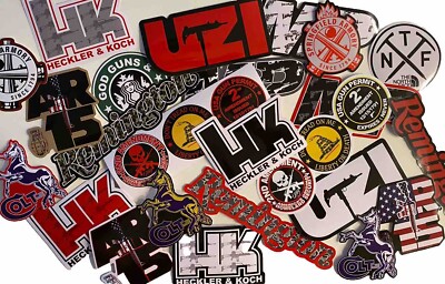Gun Sticker Lot Of 12 Remington Gun Stickers Sigsauer Glock Decal ...