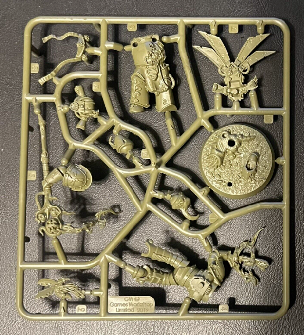 Space Marine Heroes 3 Death Guard Plaguecaster Pustus the Vile ...