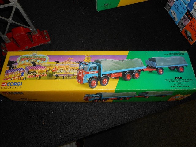 Corgi Showmans Range 27602 Atkinson 8 Wheel Rigged Truck Trailer Billy ...