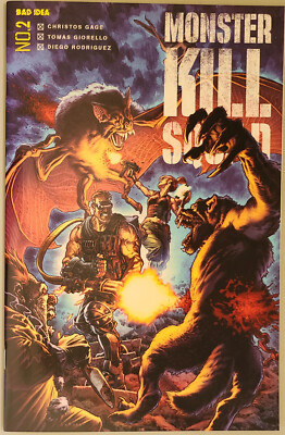Bad Idea MONSTER KILL SQUAD #2 (Oct 2021) Christos Gage Tomas Giorello | eBay