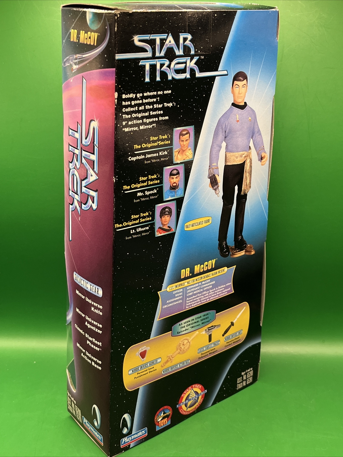 Star Trek Dr. McCoy "Mirror Mirror" Playmates 9" Figure KB Toys Ltd ...