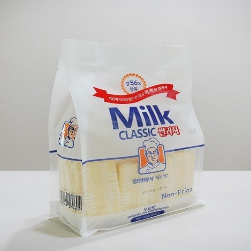 Milk Classic Rice Cake 240 g Soft and moist milk rice cakes, not fried ...