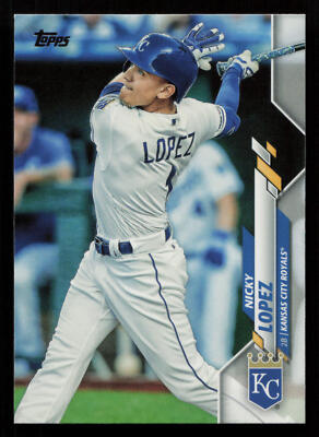 2020 Topps Nicky Lopez #3 Kansas City Royals Baseball Card | eBay