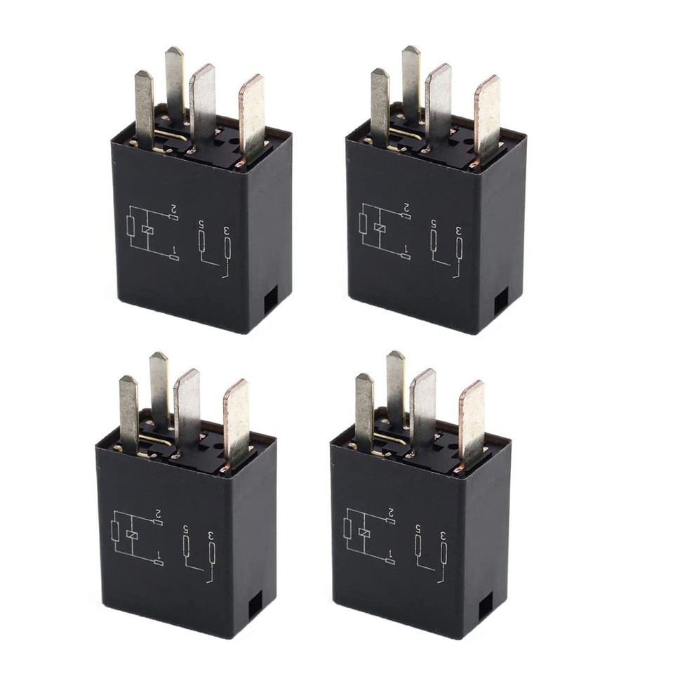 4X 4-Pins Hight Power Relay 8T2T-14B192-AA For Fusion F150 F-250 Ford ...