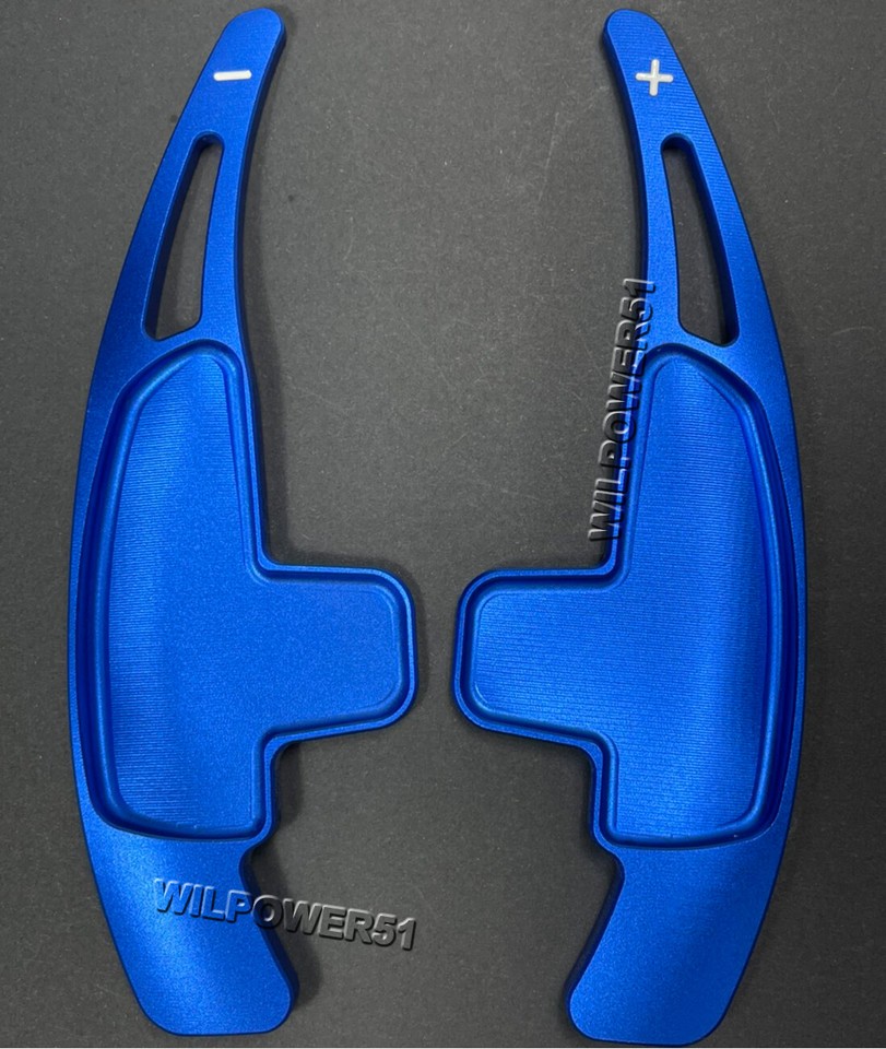 Blue Aluminum Alloy Steering Wheel Shift Paddle Extension Fits 13-16 C166 GL63 | eBay
