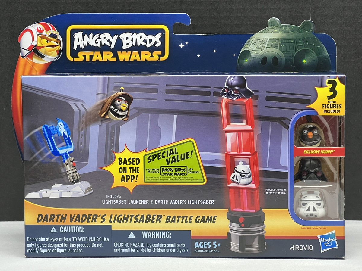 Angry Birds Star Wars Dark Vador Avec Sabre Laser Angry Birds Star