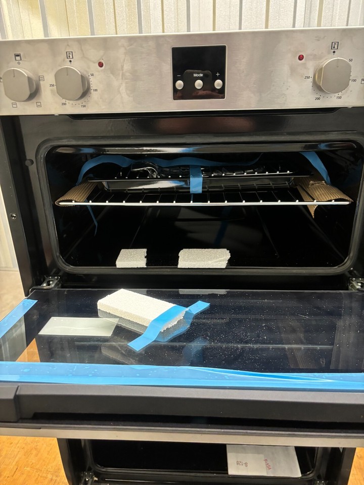 LOGIK LBIDOX21 Built- In BRAND NEW Double Electric Oven - Inox UK LOCAL ...