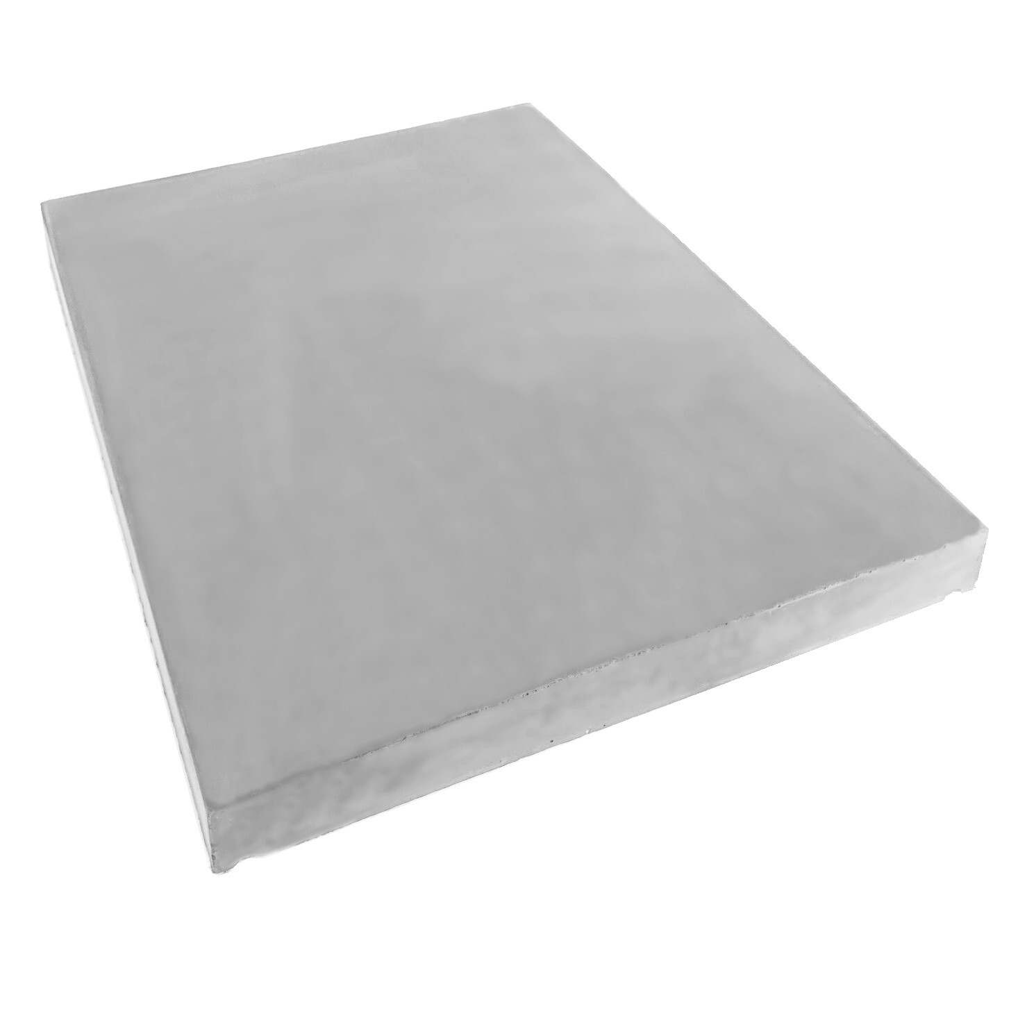 Light Grey - Concrete Coping Stone - 18" 450mm - Flat With Drip Checks ...