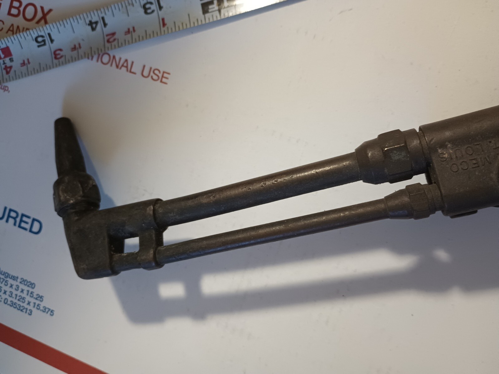 Vintage Meco Aviator Jet Cutting Welding Brazing Torch Handle With Tip ...