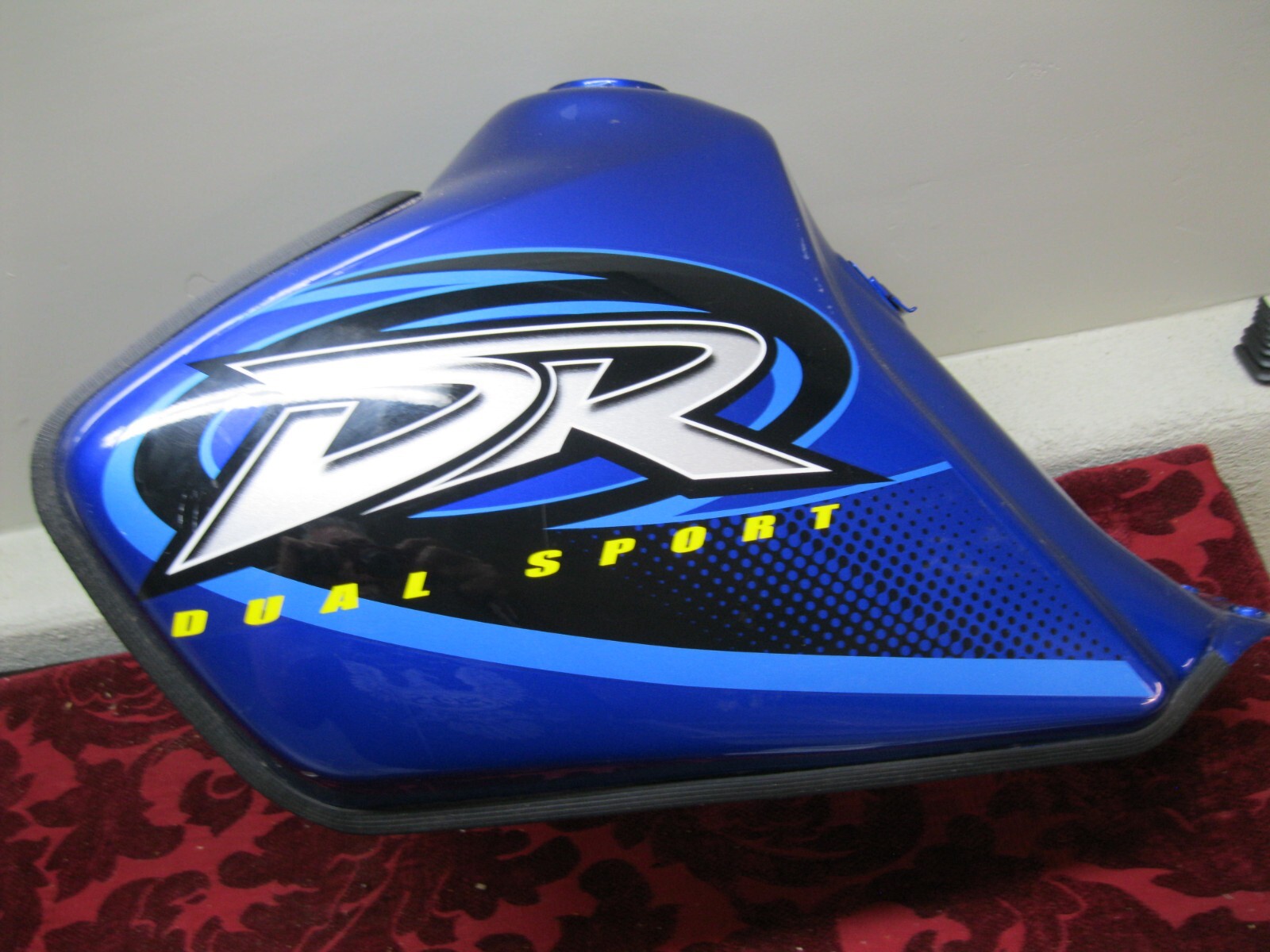 SUZUKI DR650 FUEL TANK BLUE OEM SE S SEL (fits 01-05) | eBay