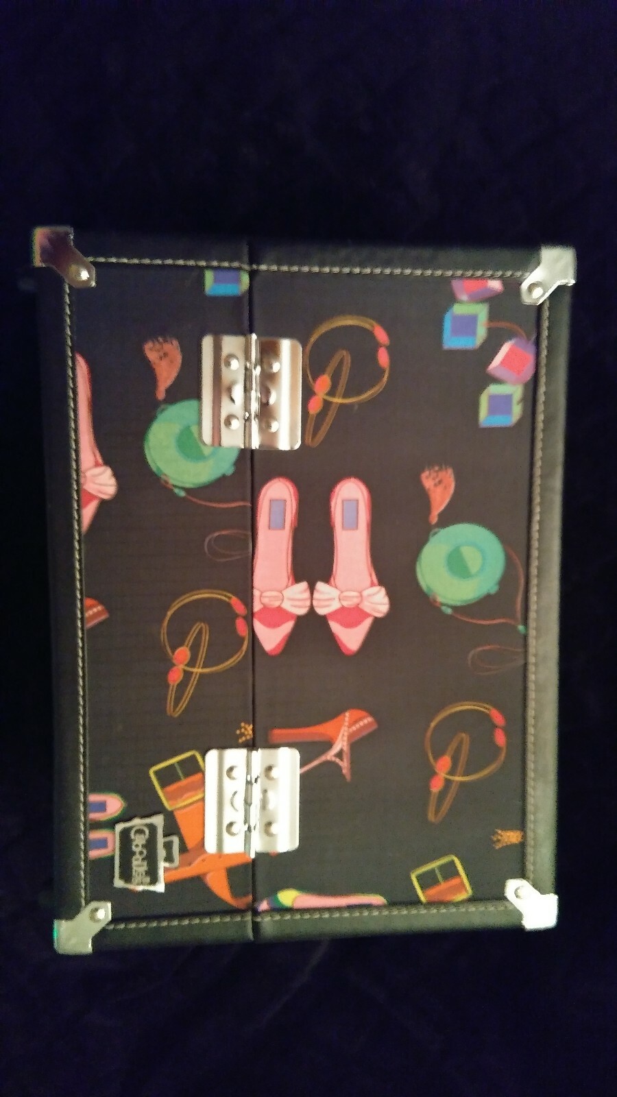 Beautiful Large Designer Makeup Caboodle By Caboodles | eBay