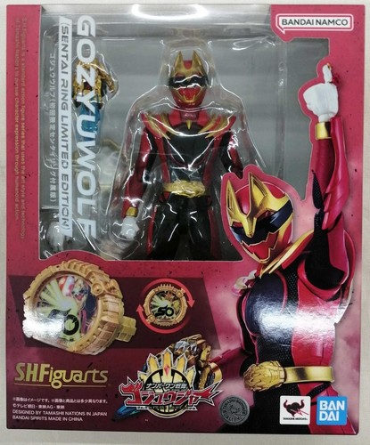S.H.Figuarts Gojyu Wolf (First Edition Limited Sentai Ring Included ...