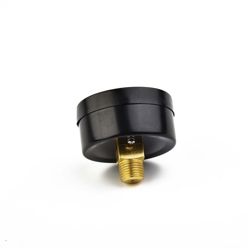 Manometer Kompressor Manometer 0 ~ 12 bar 50 mm Luftkompressor schwarz ...