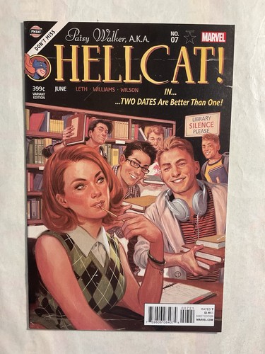 Patsy Walker AKA Hellcat #7 Tedesco Variant Marvel 2016. | eBay