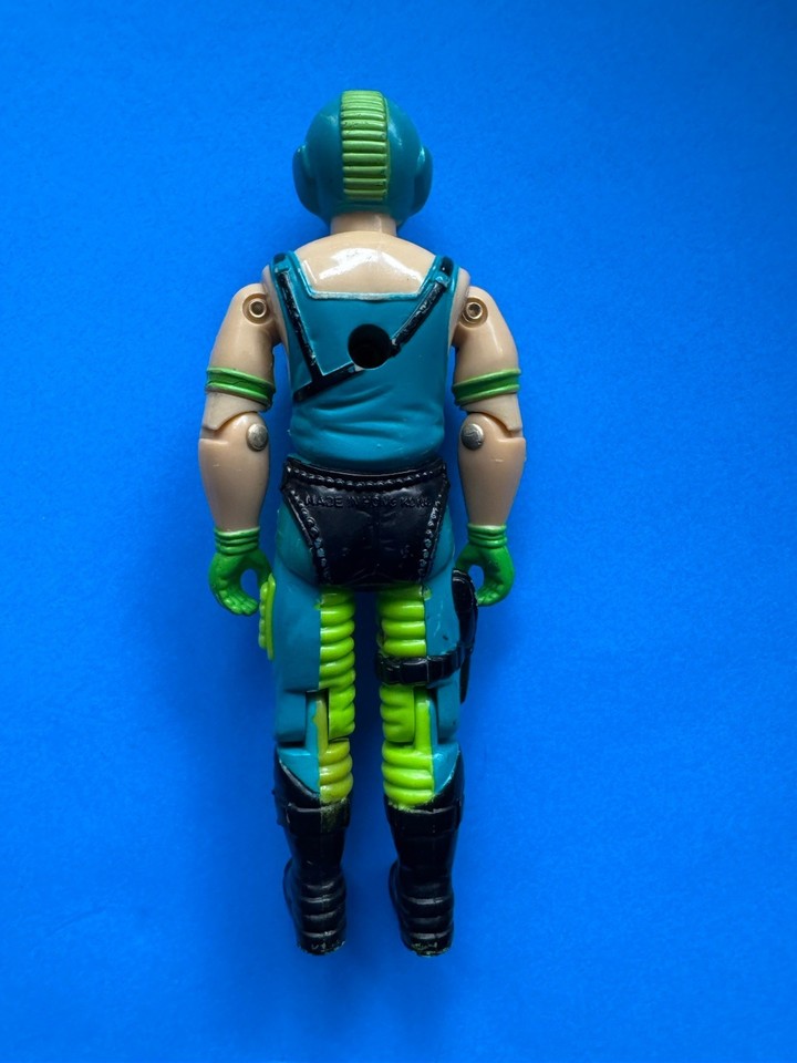 GI Joe 1984 Copperhead Water Moccasin Driver: New O Ring, Tight Nice ...