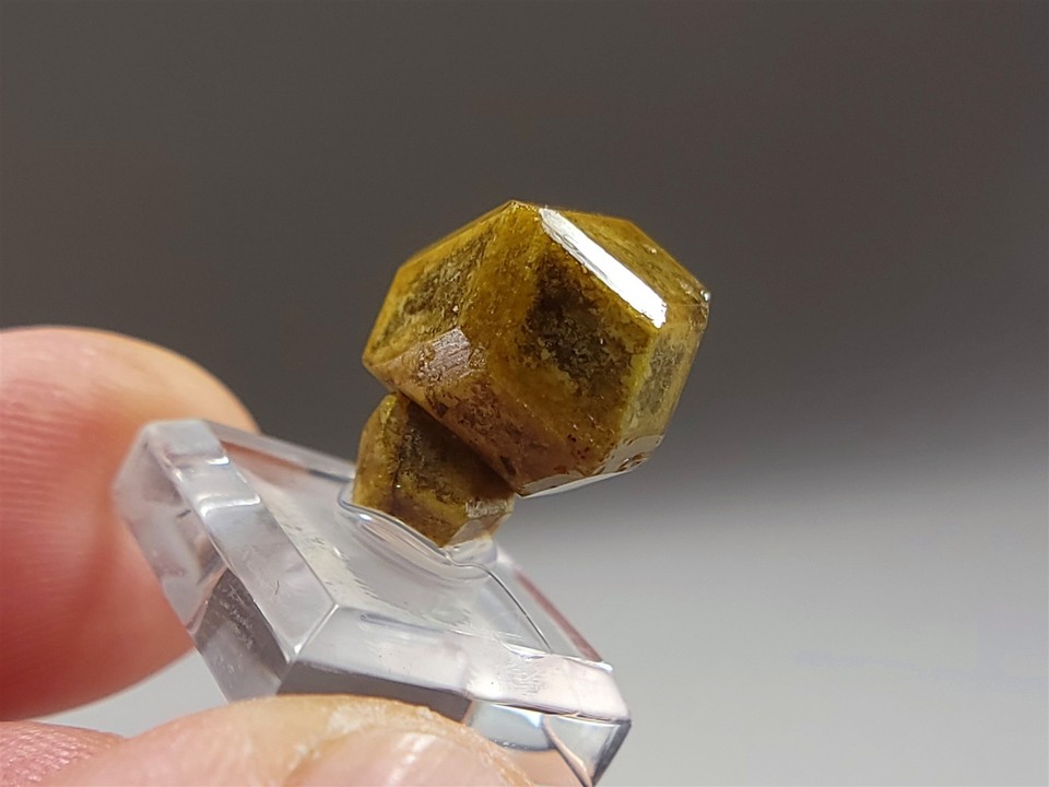 Yellow Green Andradite & Grossular Garnet Crystal Double #23 | eBay