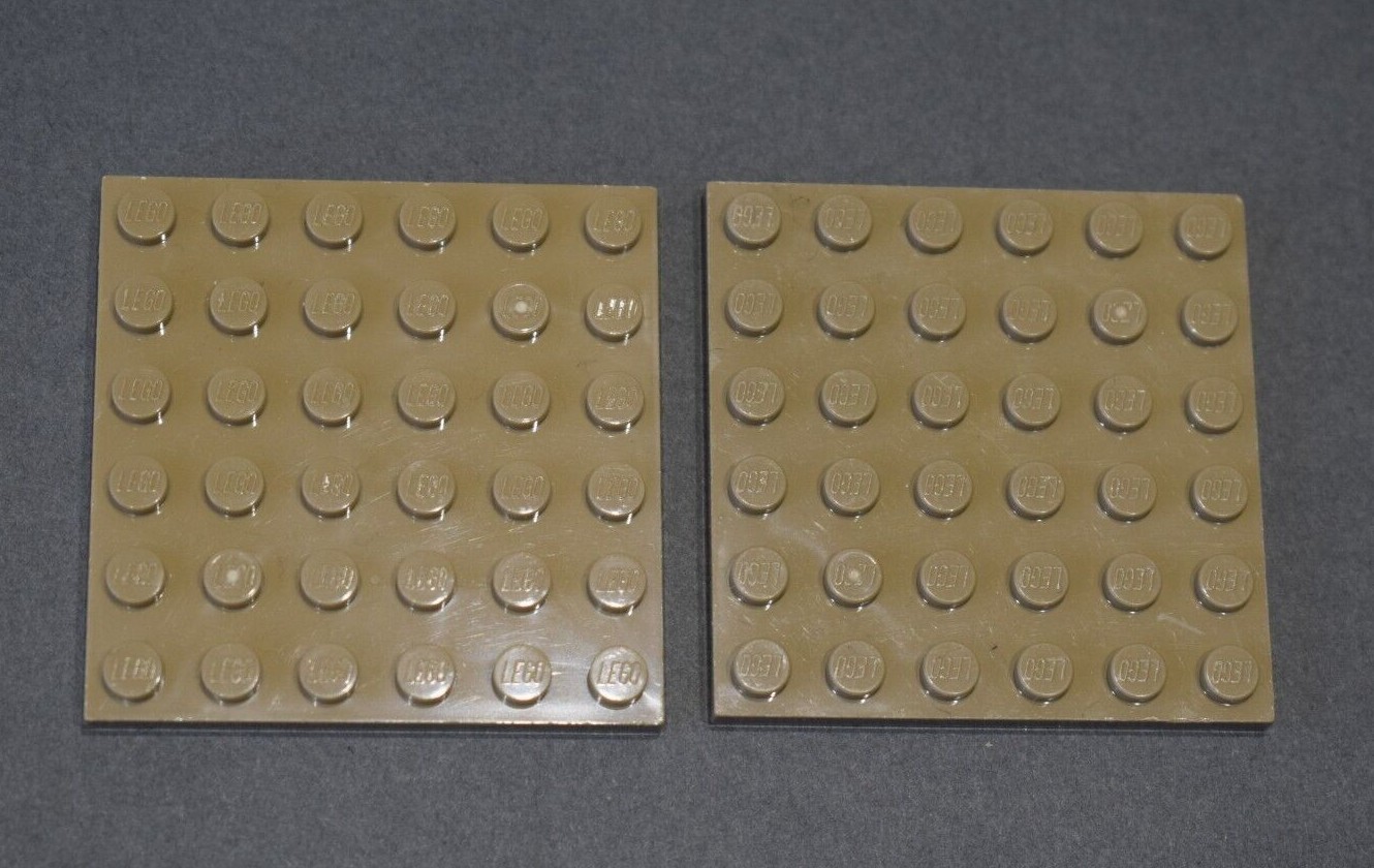 Lego 3958 Plates 6x6 Select Colour Pack of 2 | eBay UK