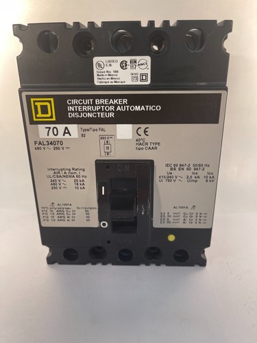 SQUARE D 70A CIRCUT BREAKER | eBay