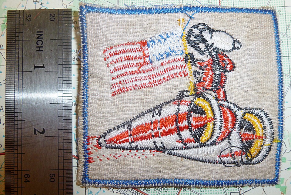 SNOOPY - USAF Jet Attack Patch - Flys The Stars and Stripes - Vietnam ...