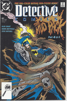 Detective Comics #607 (Nov 89) - w/ Batman mini-poster -Clayface - Mud ...